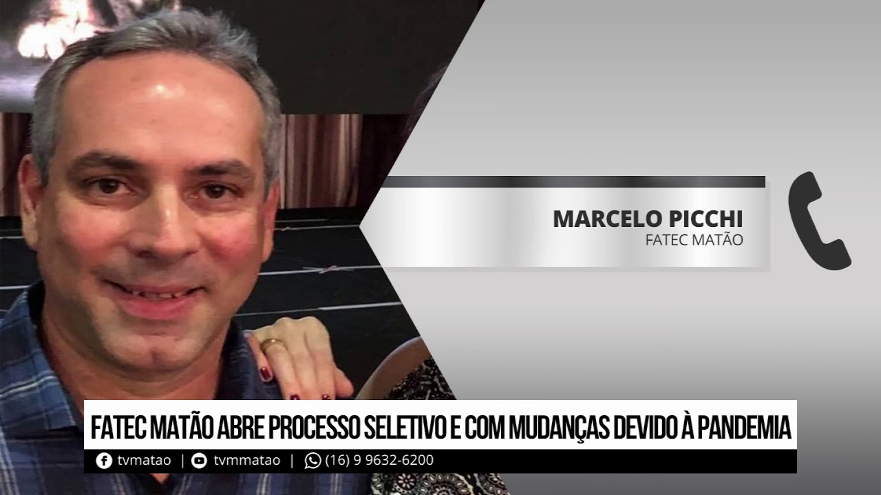 ENTREVISTA COM MARCELO PICCHI 08-07-20 - YouTube