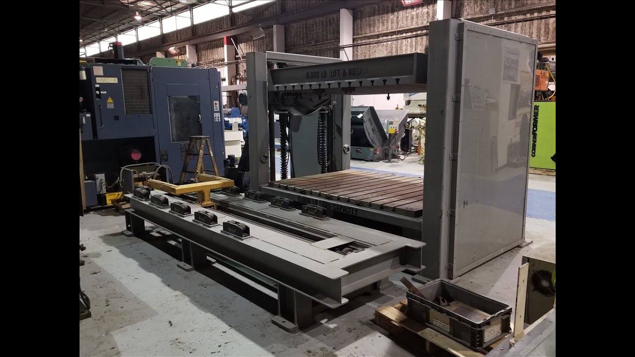 Allegheny DS-150 88/66 15,000 Lb. Die Separator - YouTube