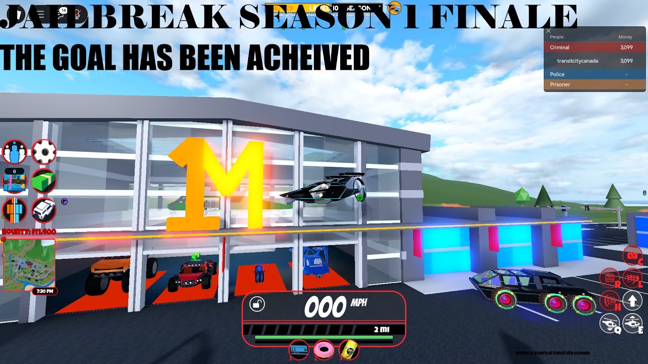 Roblox jailbreak SEASON 1 FINALE - YouTube