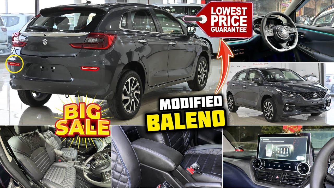 2024 Baleno Sigma Base to Top Modification Baleno Base Model Modified ...