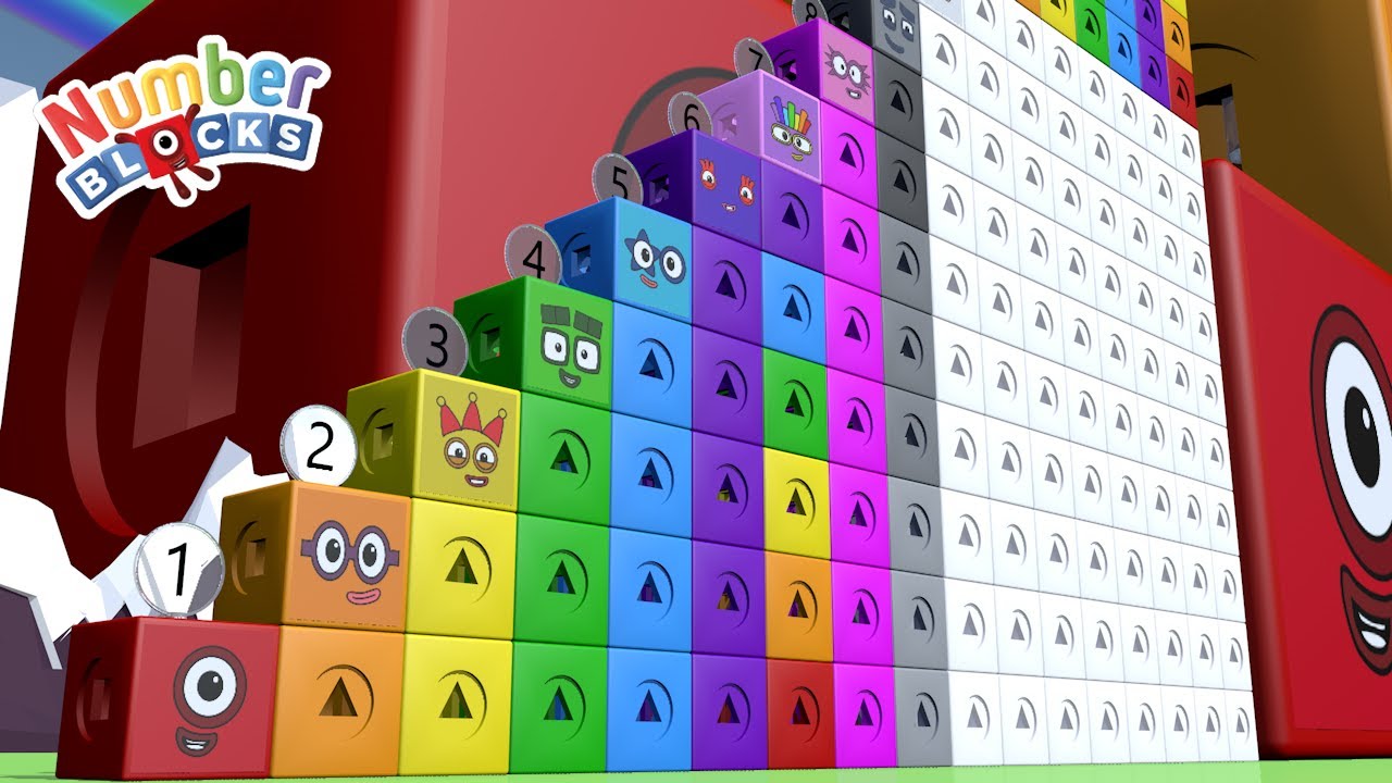 Numberblocks Step Squad 17 vs 17,000 vs 17,000,000 | Learn to Count BIG ...
