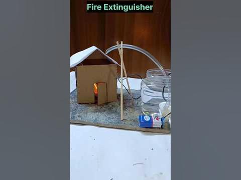 Automatic Fire Extinguisher #scienceexperiments #Best Scienceprojects ...