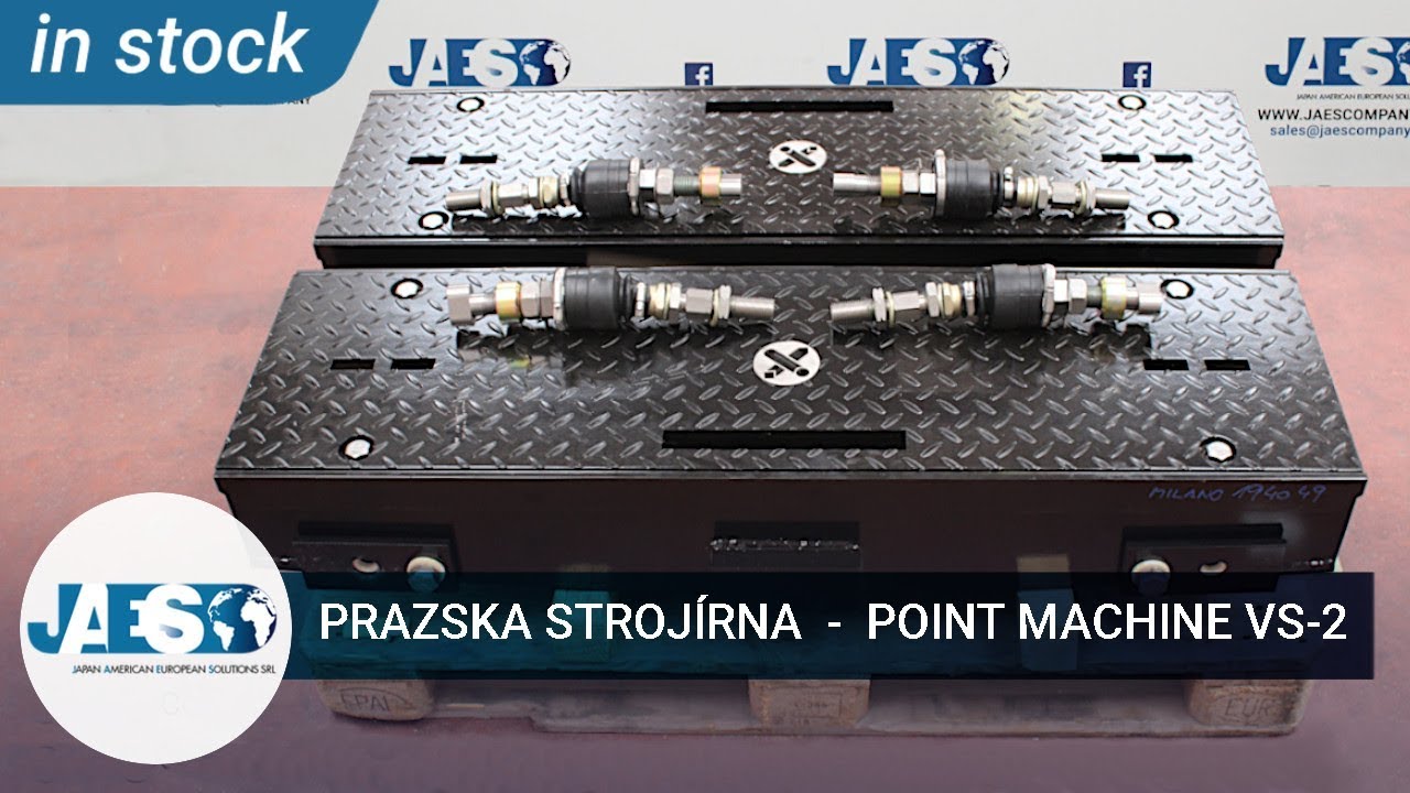 PRAŽSKÁ STROJÍRNA POINT MACHINE VS-2 (IN STOCK) Trailing setting ...