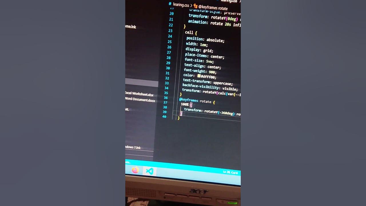 How To Create A Simple Rotate On Html And Csshtmlcoding Html Webdesign Rotate Css Youtube