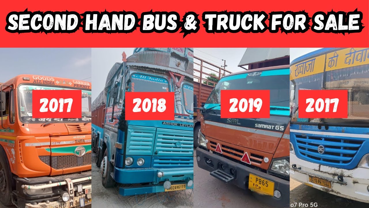 Second Hand Bus and truck for sale | Bus truck For sale in india | tata ...