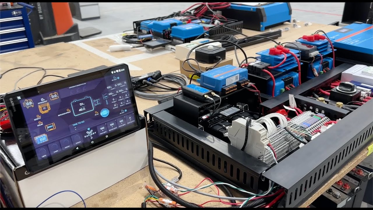 Ultimate Caravan Power System that takes minimal space with Safiery ...