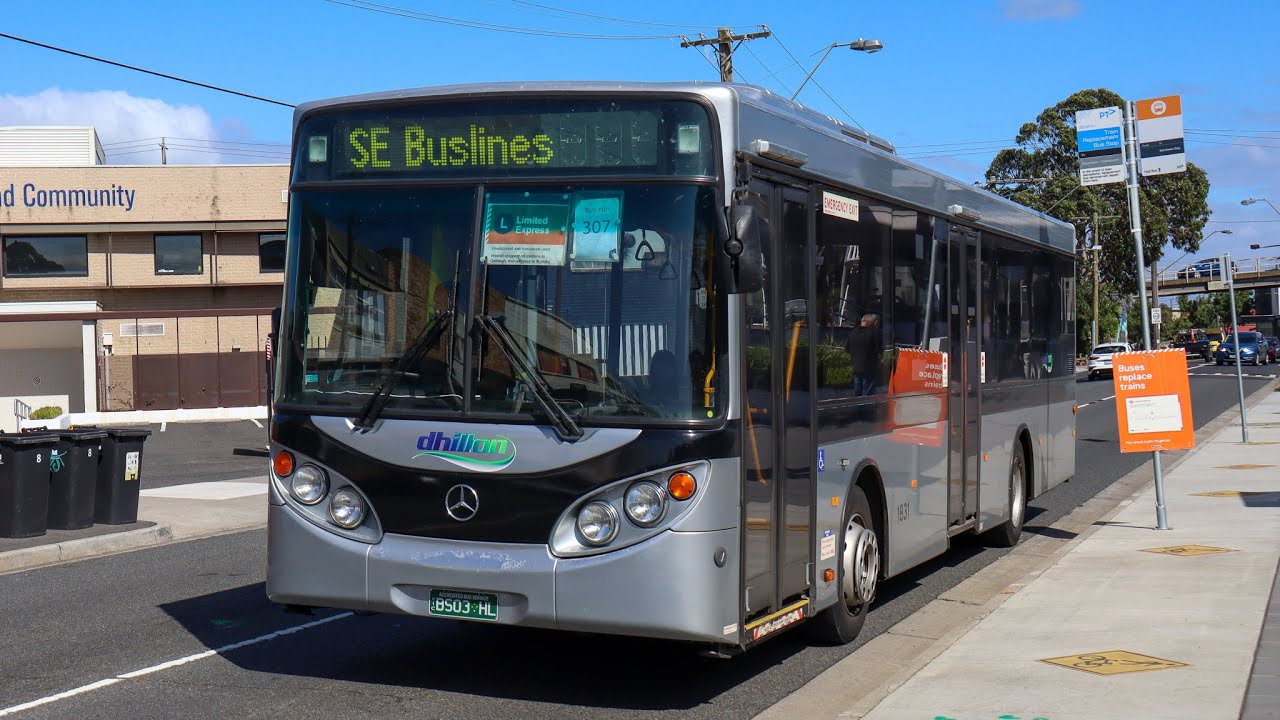 Dhillon Bus 1831 Mercedes Benz O405NH, Volgren "CR225L" Midi - YouTube