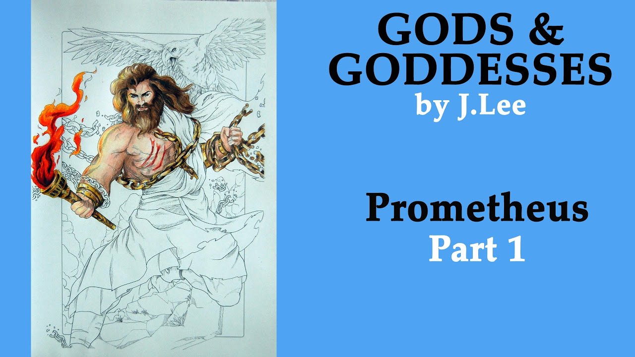 Prometheus. Part 1 #Coloring in 'Gods and Goddesses' by: Jash Lee with ...