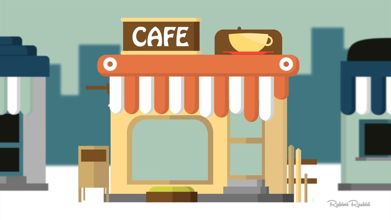 Foursquare - 2D Mograph - YouTube