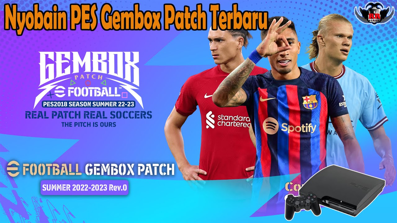 Nyobain Game PES Gembox Patch Terbaru Summer Transfer Full Update 2023 ...