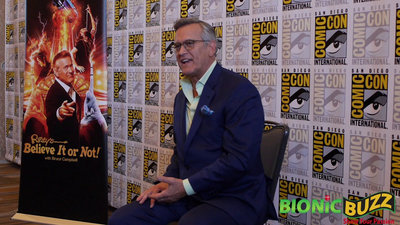 Bruce Campbell Group Interview at SDCC 2019 - YouTube