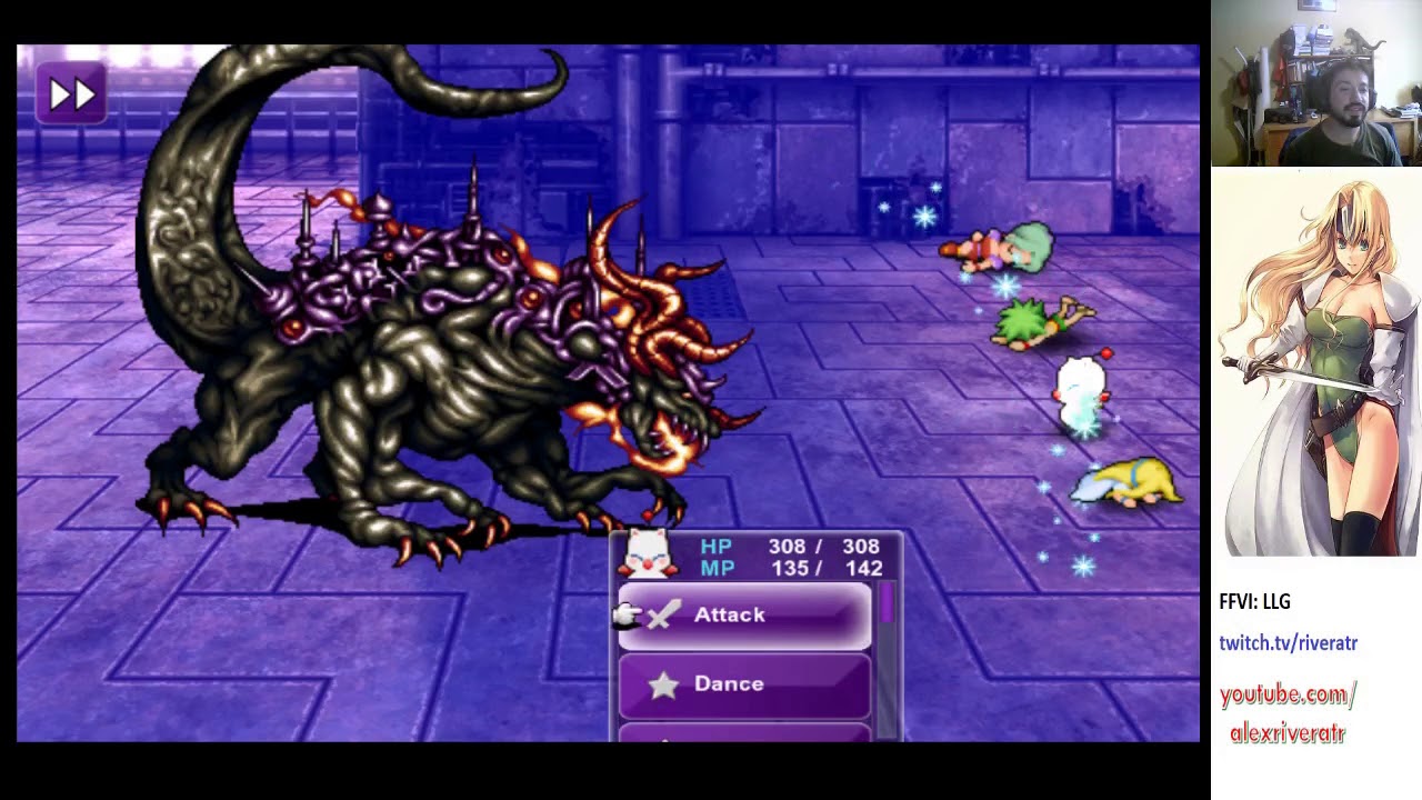 Final Fantasy VI (Low level game) 23/24 Kefka's Tower: Kefka arc - YouTube
