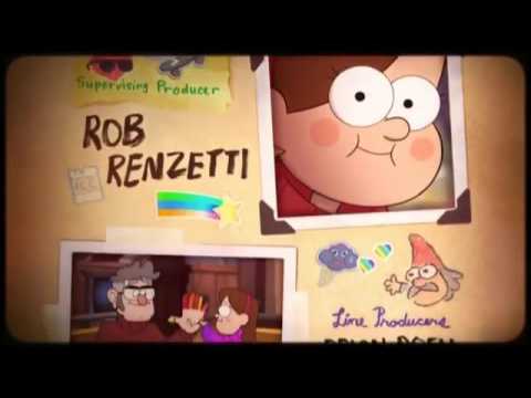 Gravity Falls - Temporada 2 episodio 20 - Parte 10. Creditos