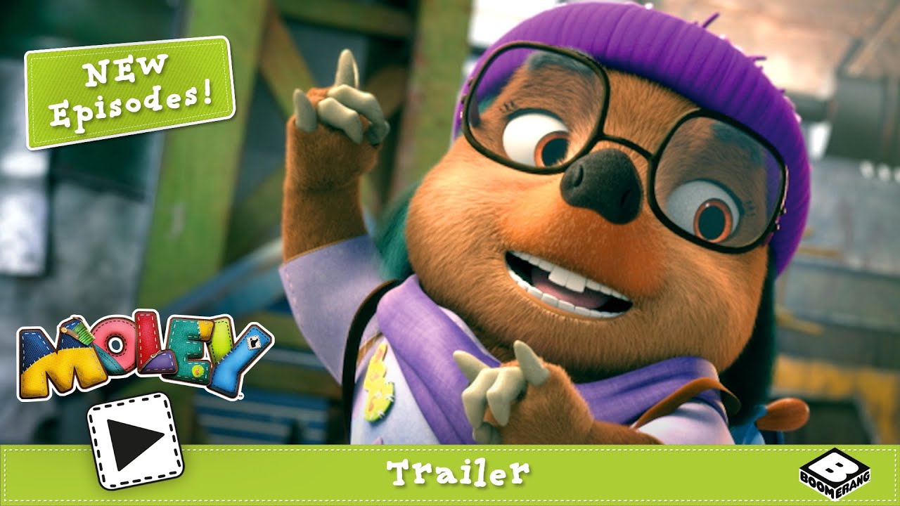 Moley | All-New Episodes | Watch on Boomerang | Trailer - YouTube