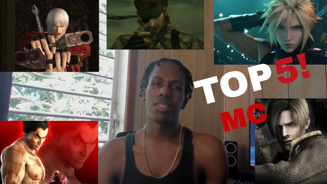 TOP 5 VIDEO GAME MAIN CHARACTERS! #playstation #gaming #gameplay - YouTube