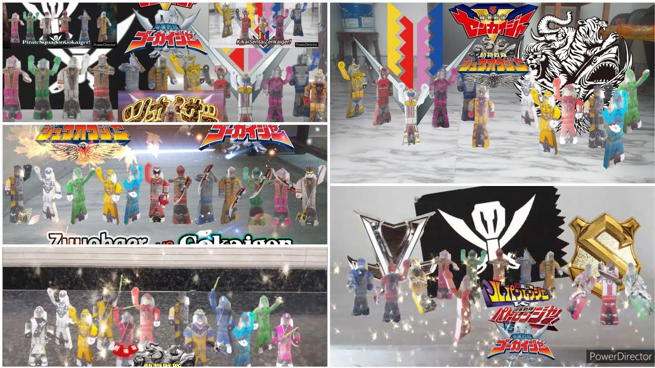 Super Sentai | All Crossovers | Made by arty zone | SS AND PR arty zone ...