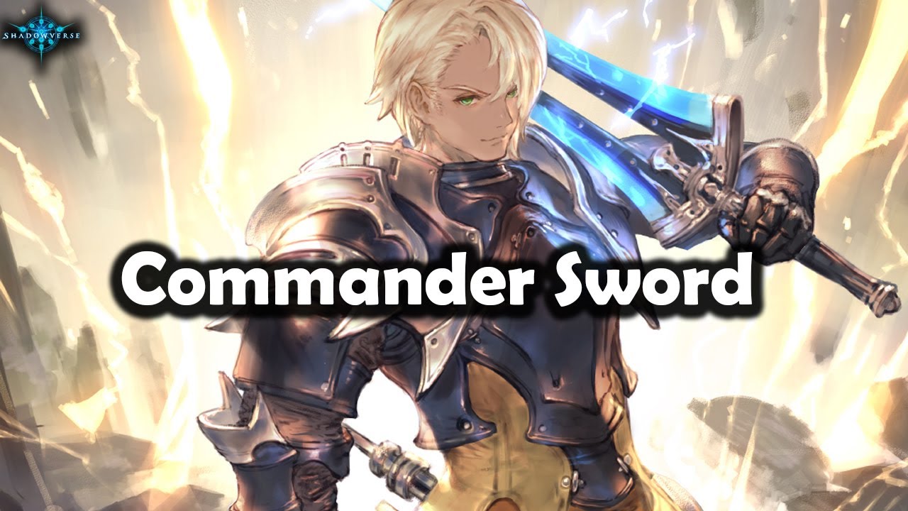 Shadowverse - Commander Sword | Celestial Dragonblade Mini Expansion ...