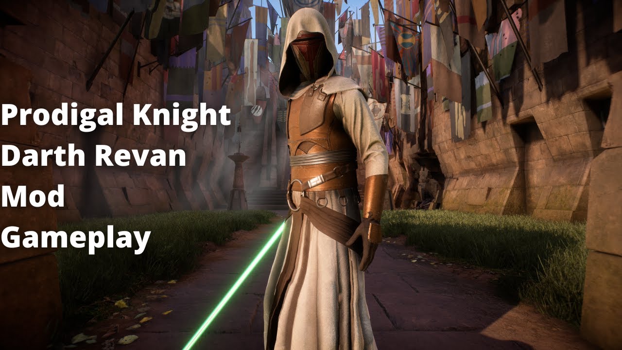 Star Wars Battlefront II - Prodigal Knight Darth Revan Mod Gameplay ...