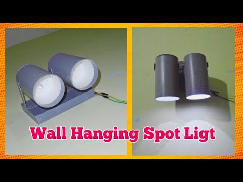 How To Make Wall Hanging Lamp | Home Decorating ideas | Wall Decoration ...