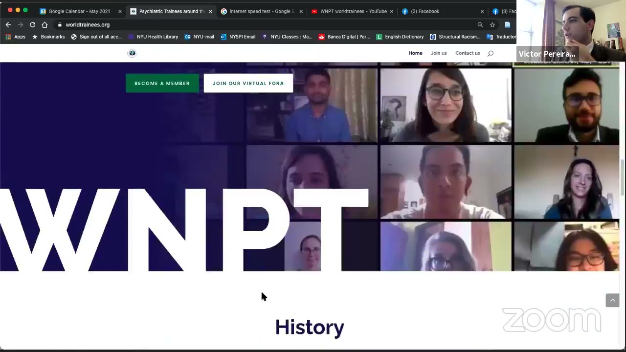 3rd WNPT Virtual Forum: Psychiatric Trainees and moms - YouTube