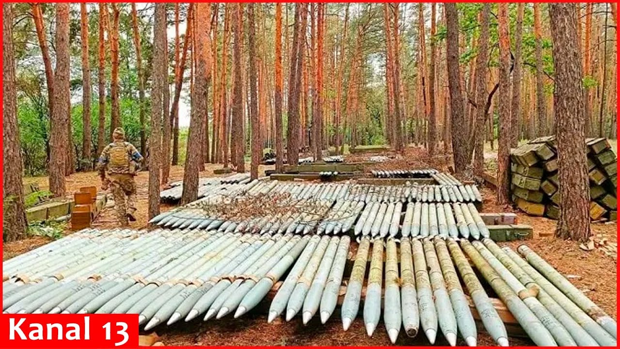 The shortage of shells begins in the Russian army - YouTube