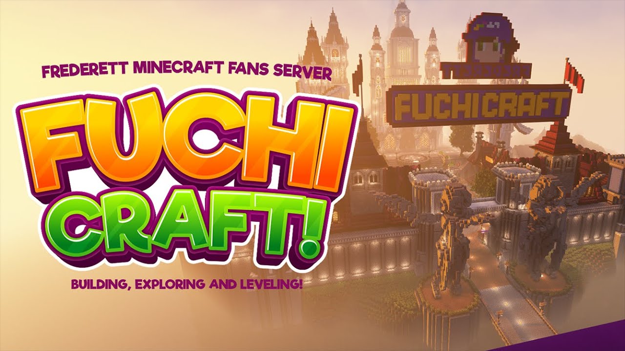 FUCHICRAFT - FREDERETT MINECRAFT FANS PUBLIC SERVER ! - YouTube