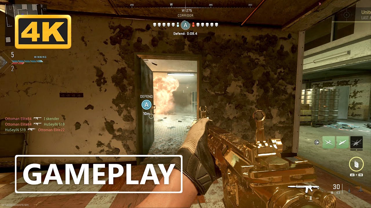 Call of Duty Modern Warfare 2 Multiplayer S&D Gameplay 4K - YouTube