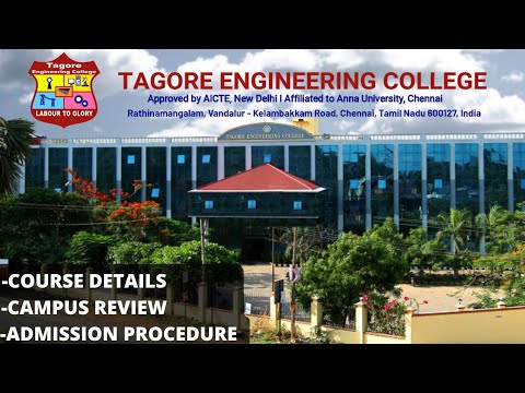 TAGORE ENGINEERING COLLEGE CHENNAI | TAGORE GROUP OF INSTITUTION ...