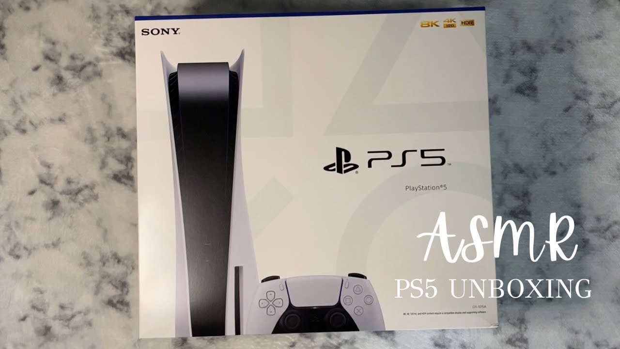 ASMR | PS5 Unboxing (no talking) - YouTube
