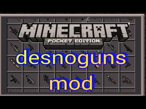 [MOD] desnoguns para mcpe 0.13.0 oficial - YouTube
