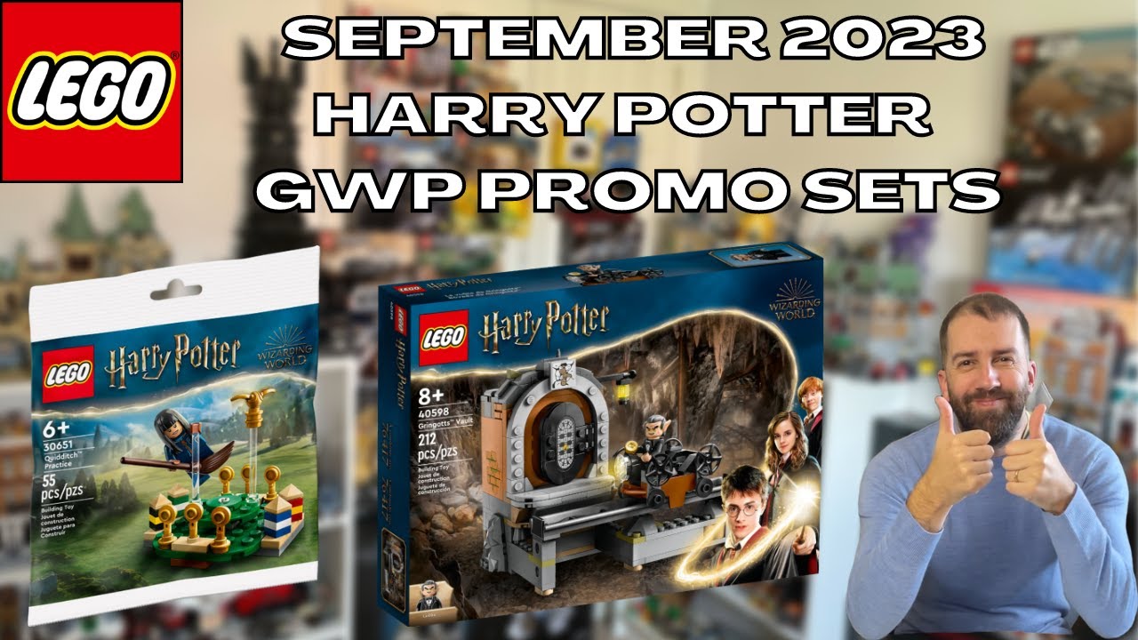 LEGO September 2023 Harry Potter GWP Promo Sets - YouTube