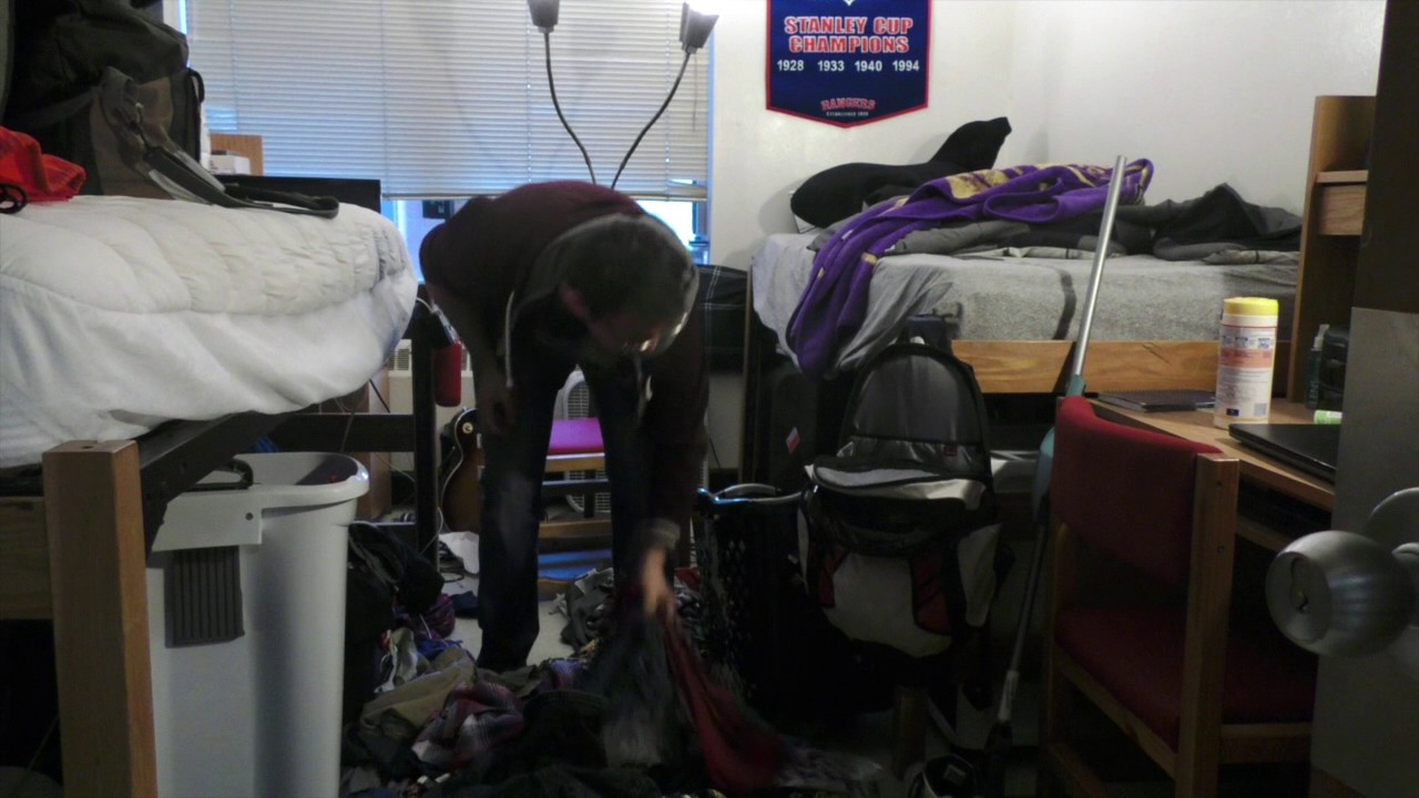 Dorm Room Cleaning on a Budget - YouTube
