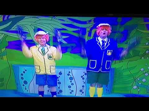 Willie and Henry fish slapping scene