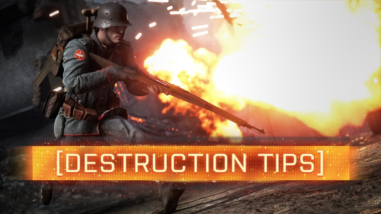 DESTRUCTION TIPS! - Battlefield 1 Captured - YouTube