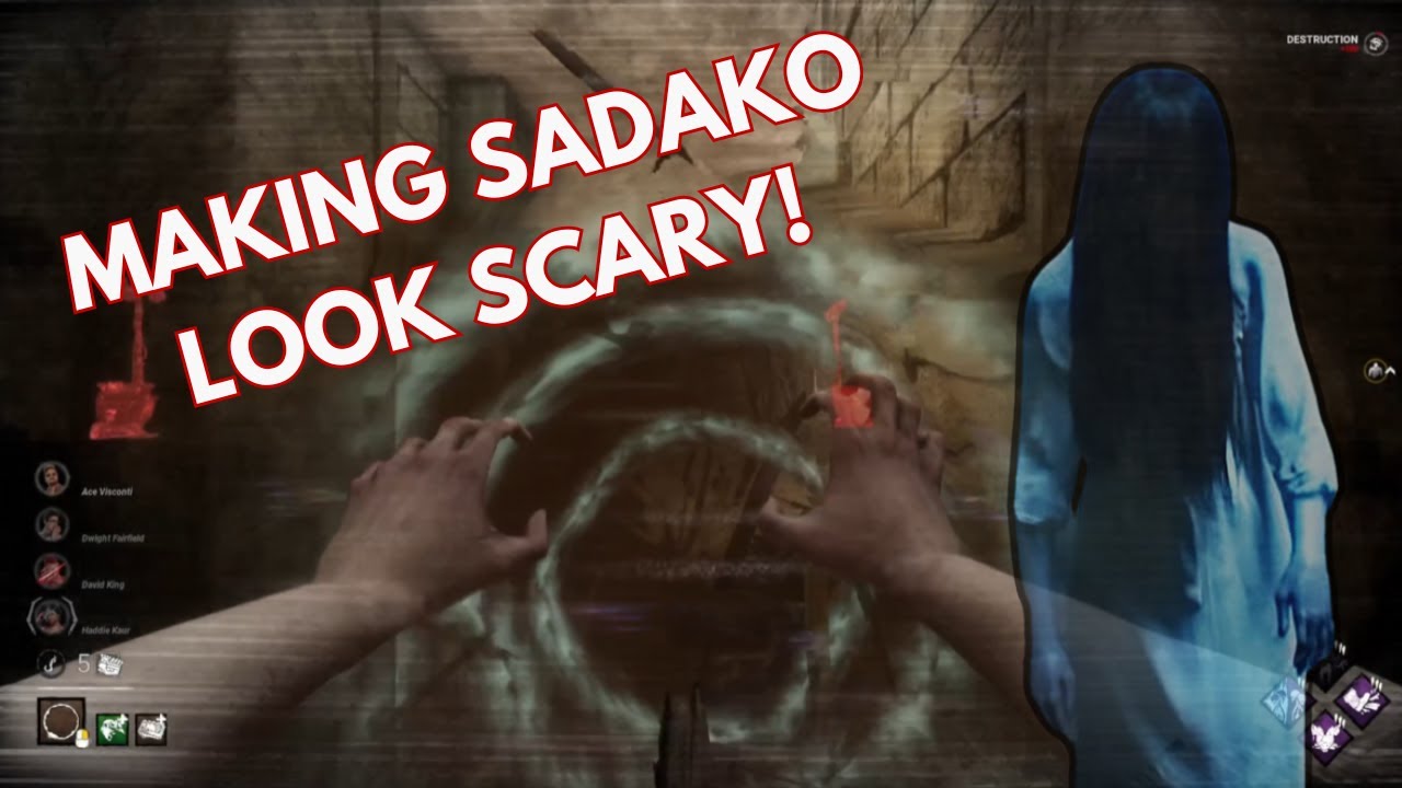 Making Sadako Look Scary! / Dead By Daylight Killer Gameplay - YouTube