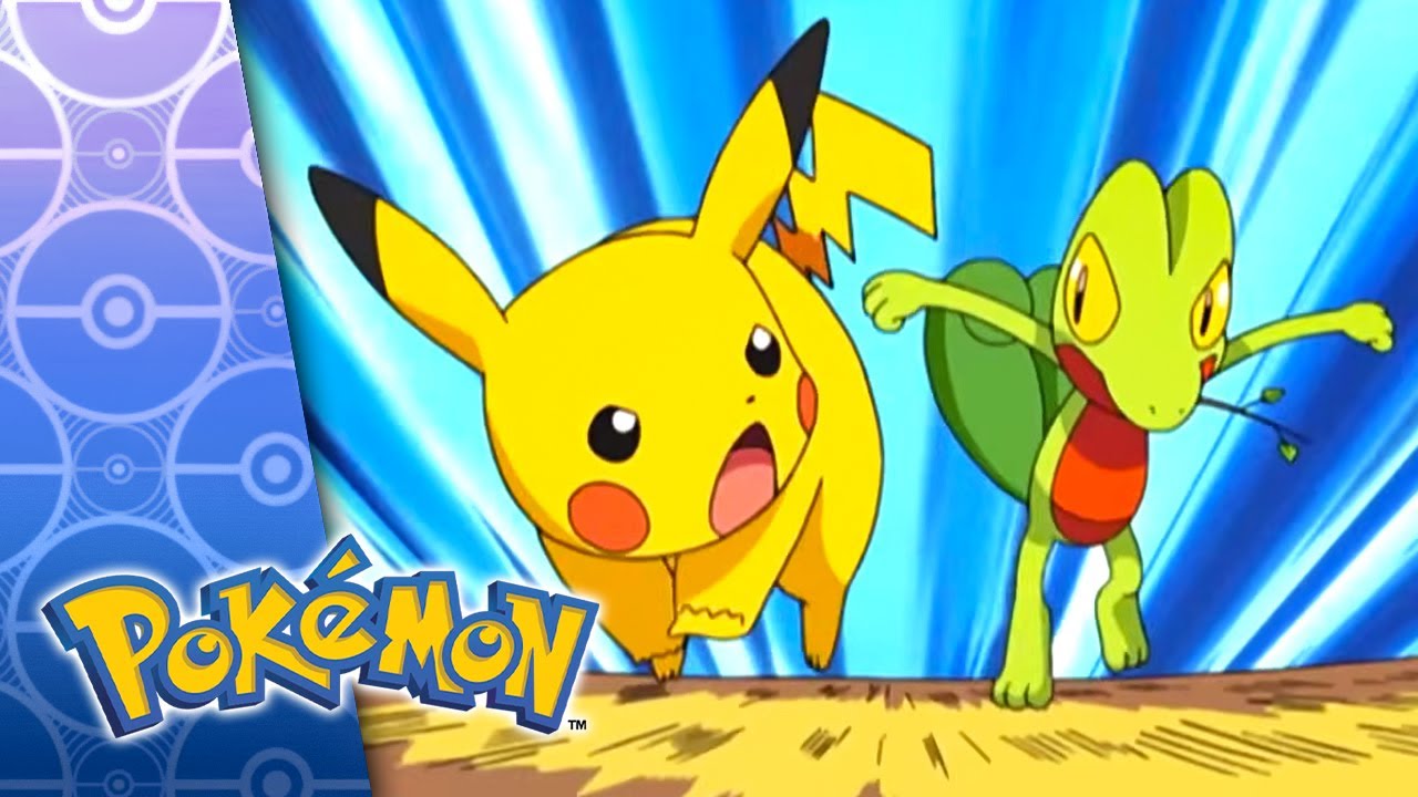 Ash Catches Treecko! | Pokémon: Advanced - YouTube