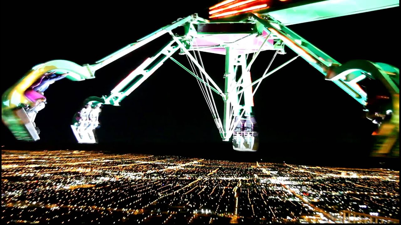 Las Vegas Stratosphere Insanity Ride - YouTube