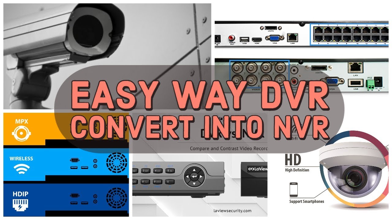 DVR Ko NVR Me Kaise Badle? How To Convert DVR Into NVR? - YouTube