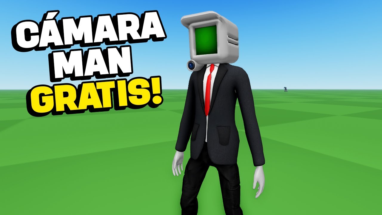 GRATIS* Cámara man gratis en Roblox - YouTube
