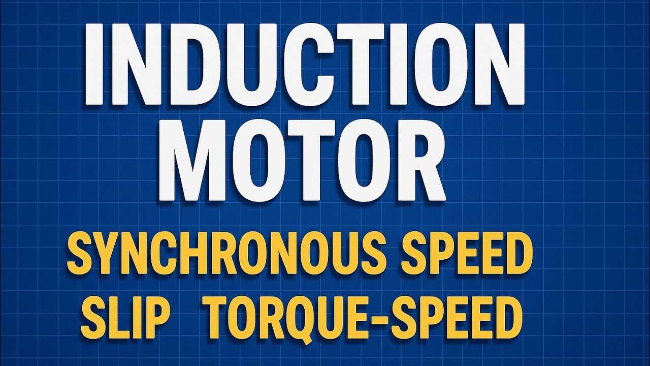 Induction Motor Explained in 60 Seconds | Synchronous Speed, Slip ...