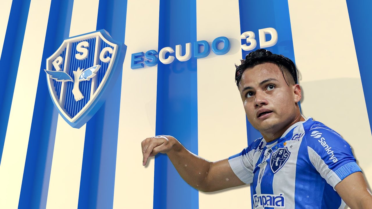 Paysandu + Escudo 3D - link para baixar - YouTube