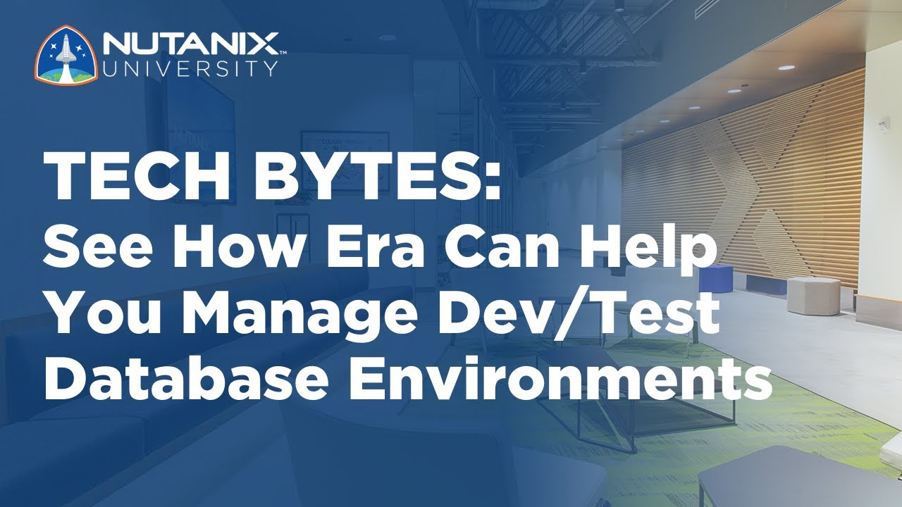 See How Era Can Help You Manage Dev/Test Database Environments | Tech ...