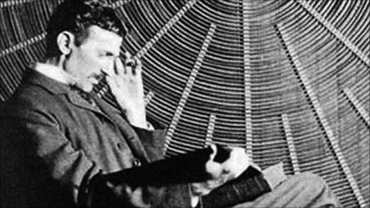 Nikola Tesla reads poetry. What use is poetry to the scientific mind ...