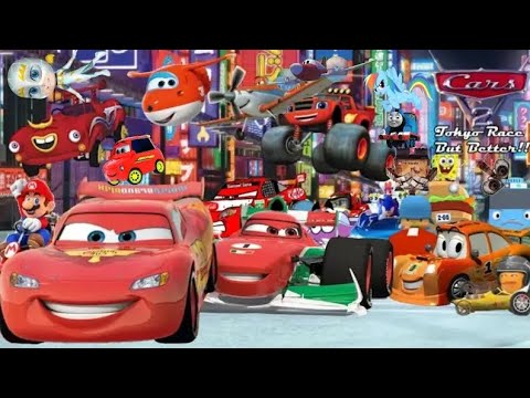 Cars 2 Tokyo Race But Better | Full Race