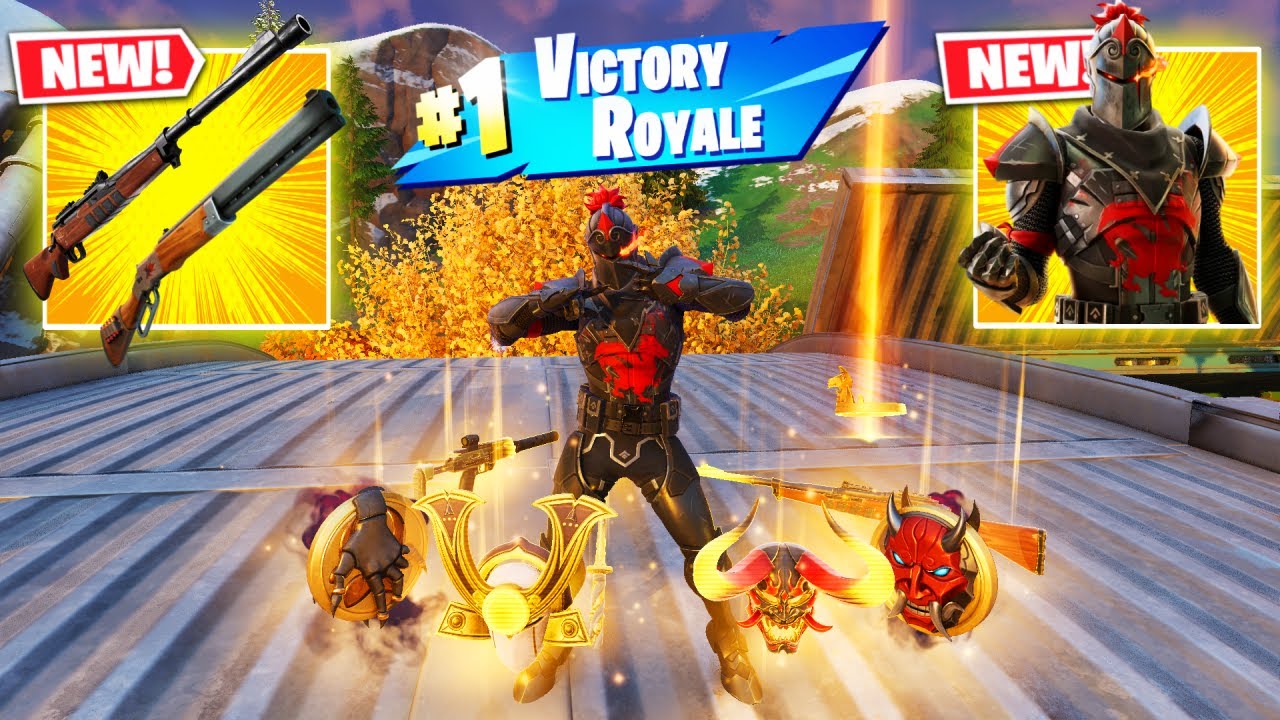 KNIGHT CONQUEROR vs NEW 3 MEDALLIONS & MYTHIC’S CHALLENGE (FORTNITE ...