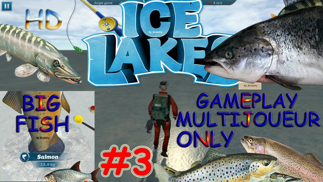 Ice Lakes PC GAMEPLAY #3 MULTIPLAYER ICE FISHING SIMULATOR FR 2016 HD ...