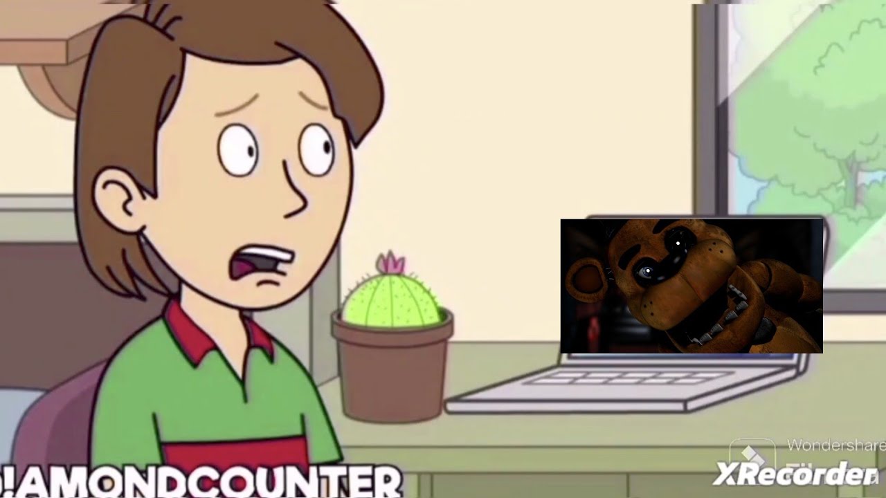 Vyond Boris Anderson gets jumpscared by FNAF Freddy from Five Nights at ...