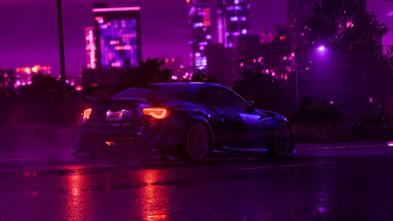 BRZ heat 5 under neon lights | No music/cop radio - NFS Heat Unite 3.5 ...
