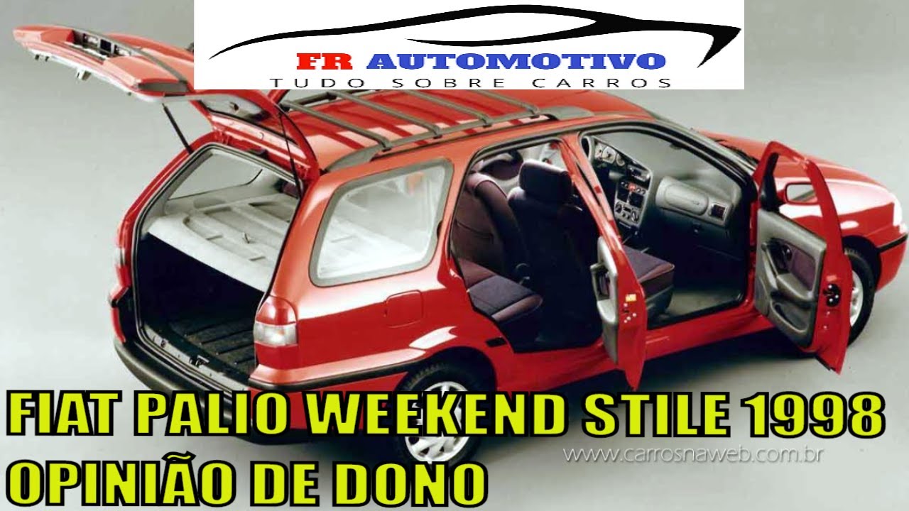 FIAT PALIO WEEKEND STILE 1.6 16V 1998 OPINIÃO DE DONO - YouTube