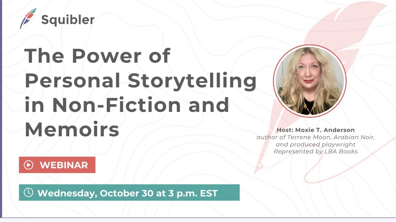 The Power of Personal Storytelling in Non-Fiction and Memoirs - YouTube